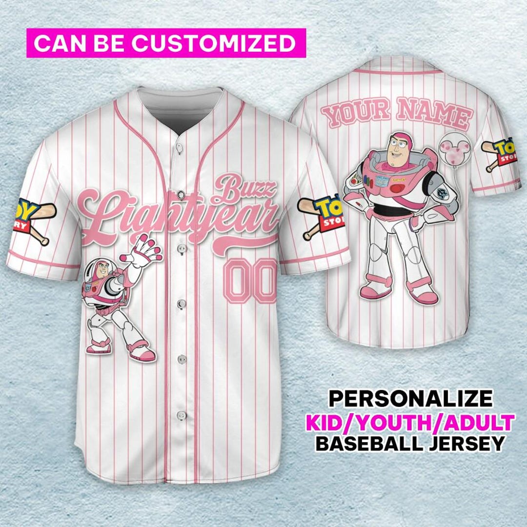 Custom Disney Toy Story Buzz Lightyear Baseball Valentine, Disney ...