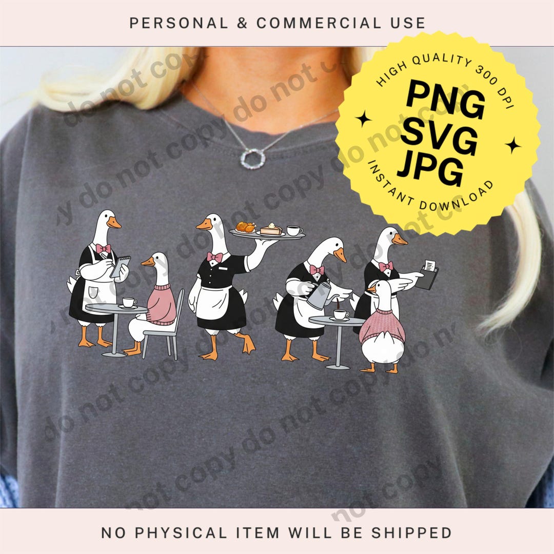Sarcastic Server SVG Png Funny Waitress Clipart for Restaurant Humor ...