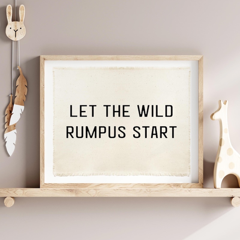 Let the Wild Rumpus - Etsy
