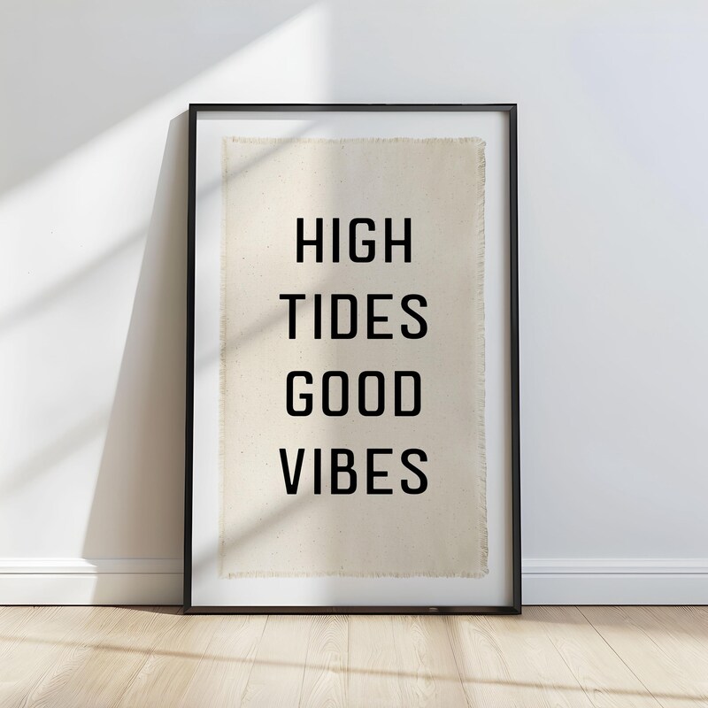 High Tide Sign - Etsy