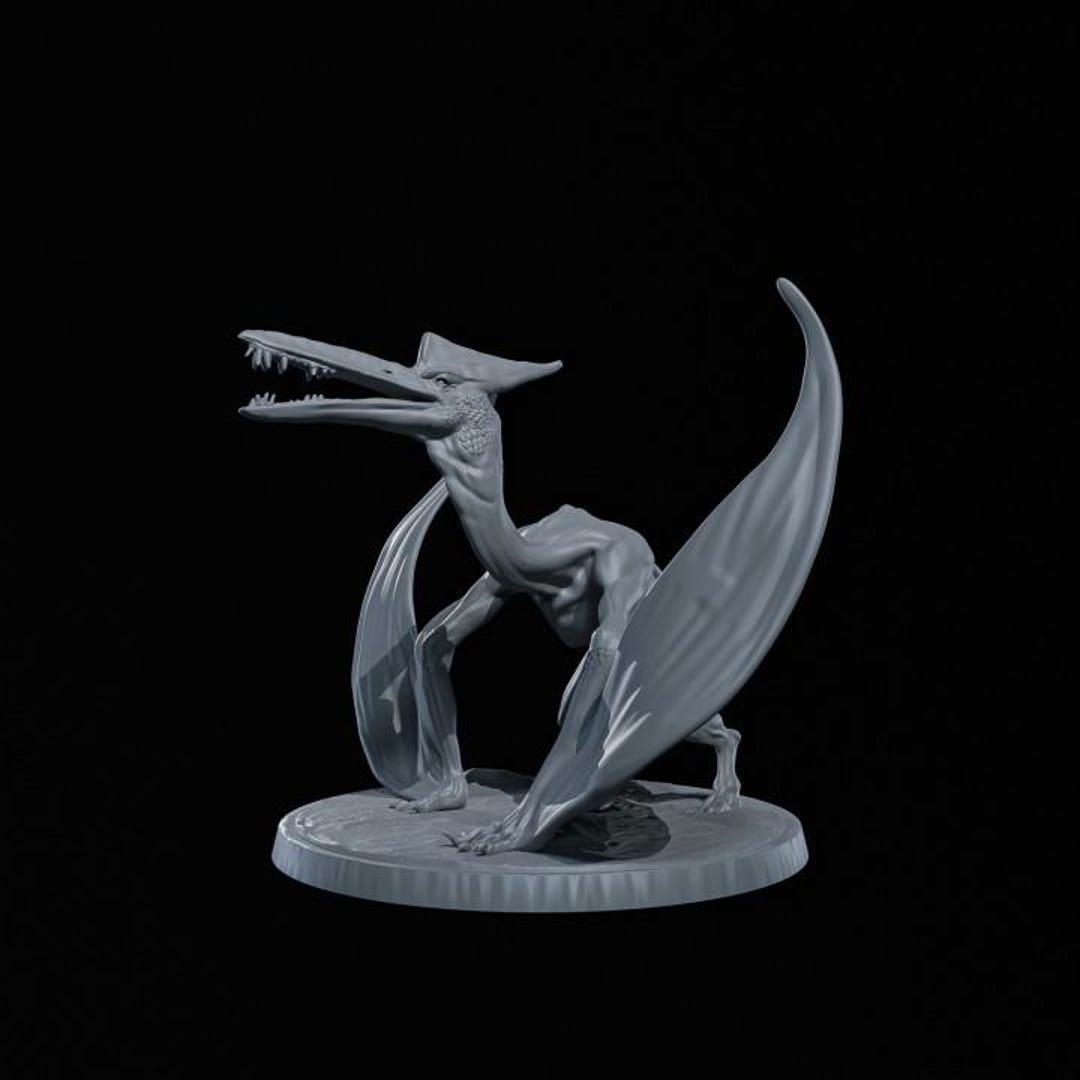 Pterodactyl Dinosaur 32mm/28mm (dinoworld) Fantasy Gaming RPG ...