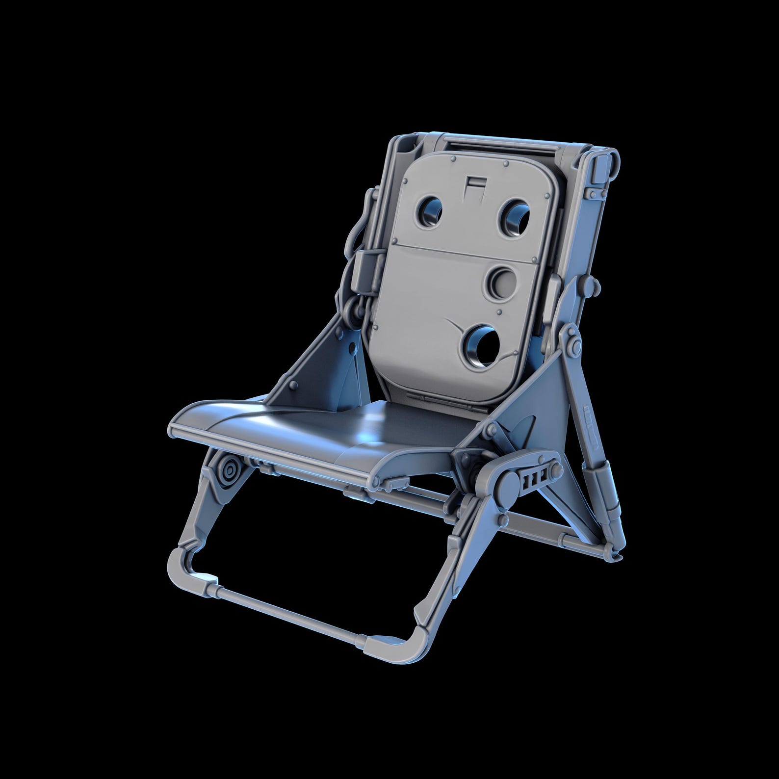 Chairs 32mm (stlminibits) Cyberpunk | Sci-fi Props | Scenery Terrain ...