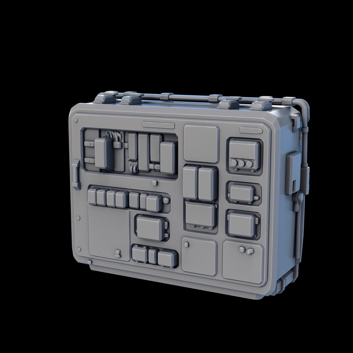 Circuit Breaker Panels 32mm (stlminibits) Cyberpunk | Sci-fi Props ...