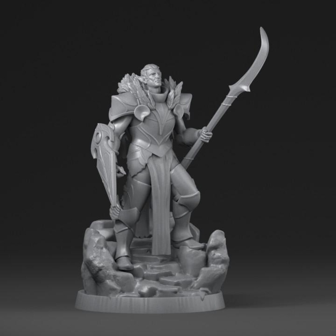 Commander Elf 32mm/28mm (dinoworld) Dnd 5E Gift | RPG Set | Fantasy ...