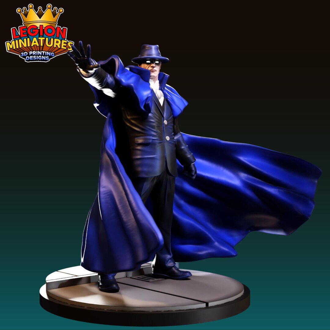 Phantom Stranger 40mm/70mm Fan Art (legion Miniatures) Crisis Protocol ...