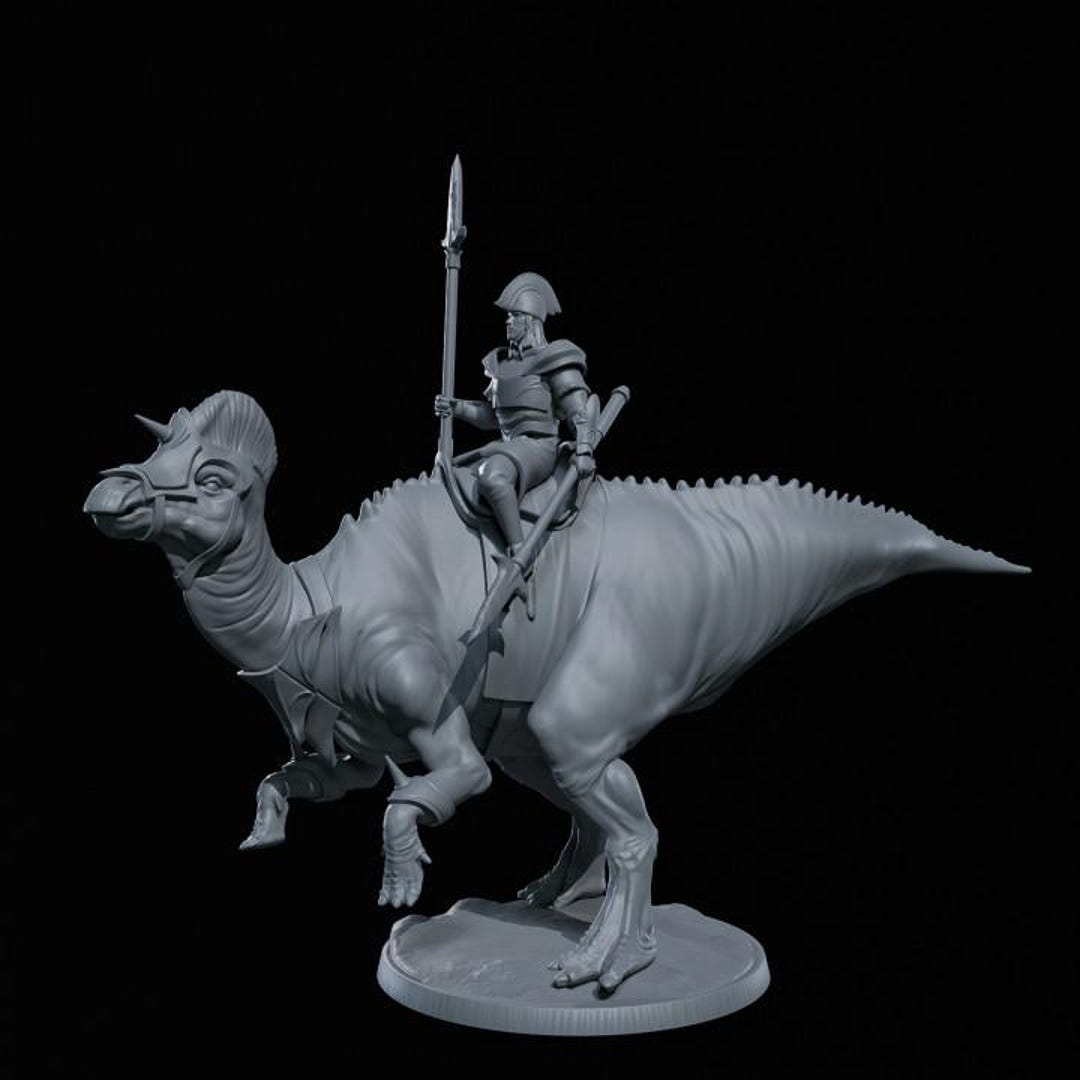 Magnapaulia Mount Lancer 32mm/28mm (dinoworld) Dnd 5E Gift | RPG Set ...