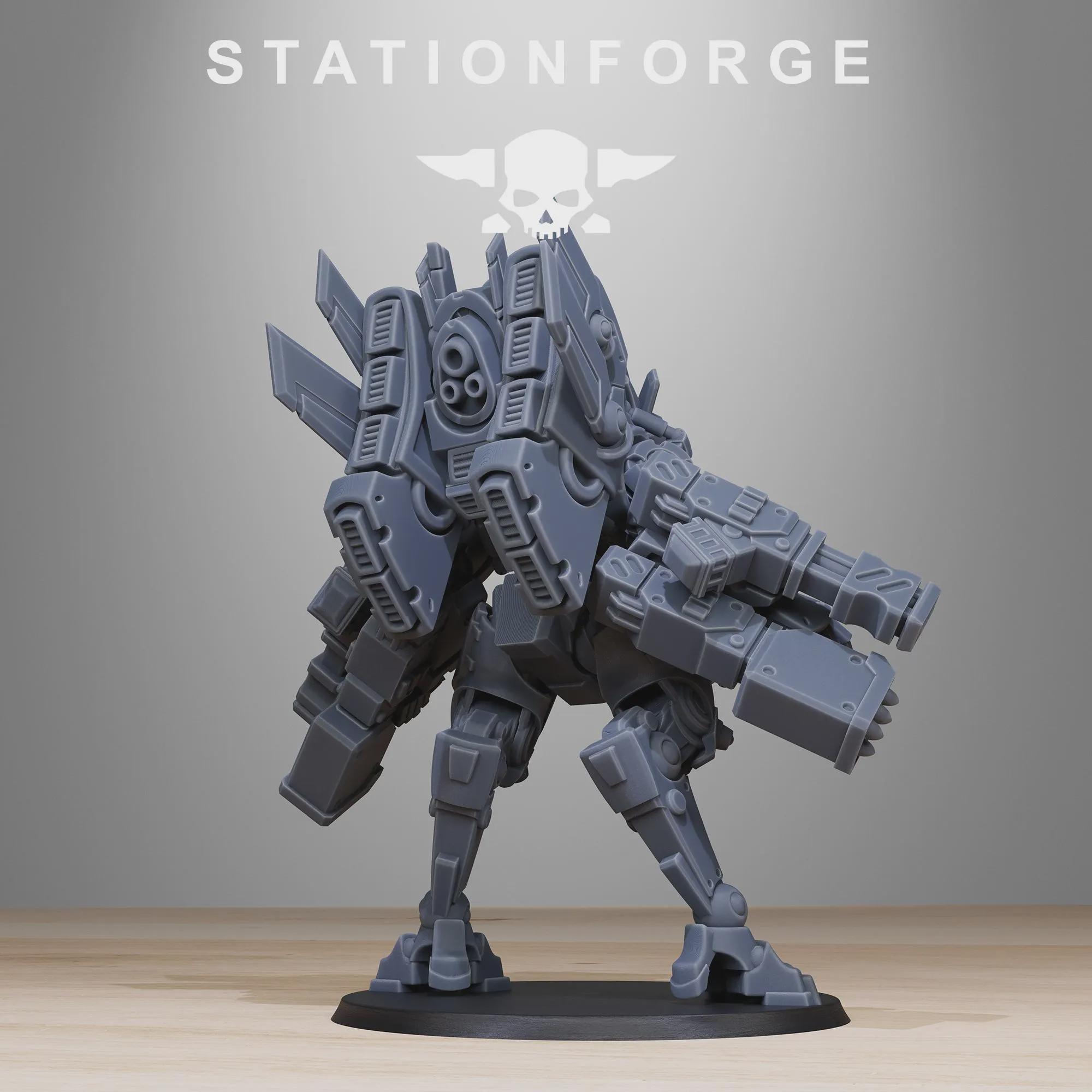 Tarion Elder Mech Mk1 32mm (stationforge) RPG Set | 3D Print Scifi ...