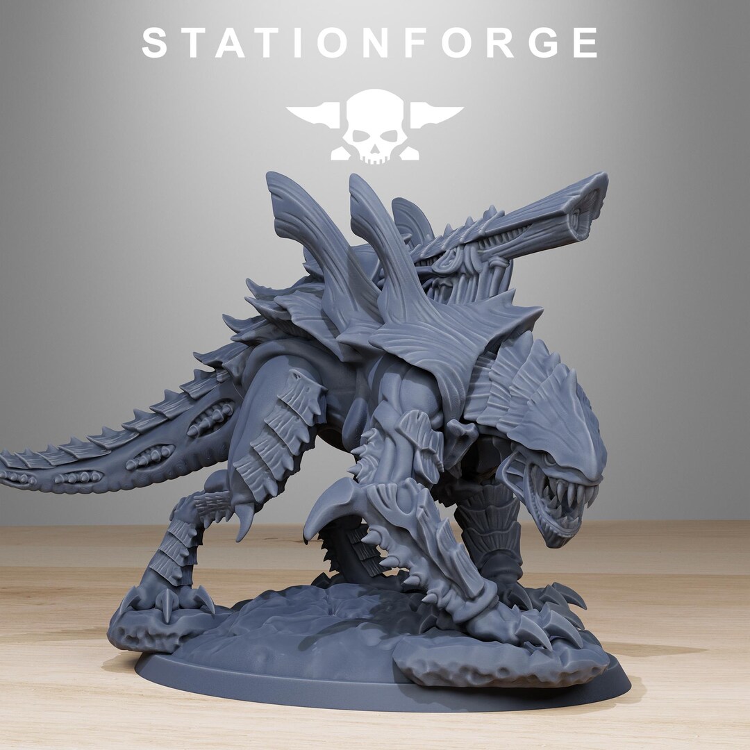 Xenarid Predator 32mm/28mm (stationforge) RPG Set | 3D Print Scifi ...