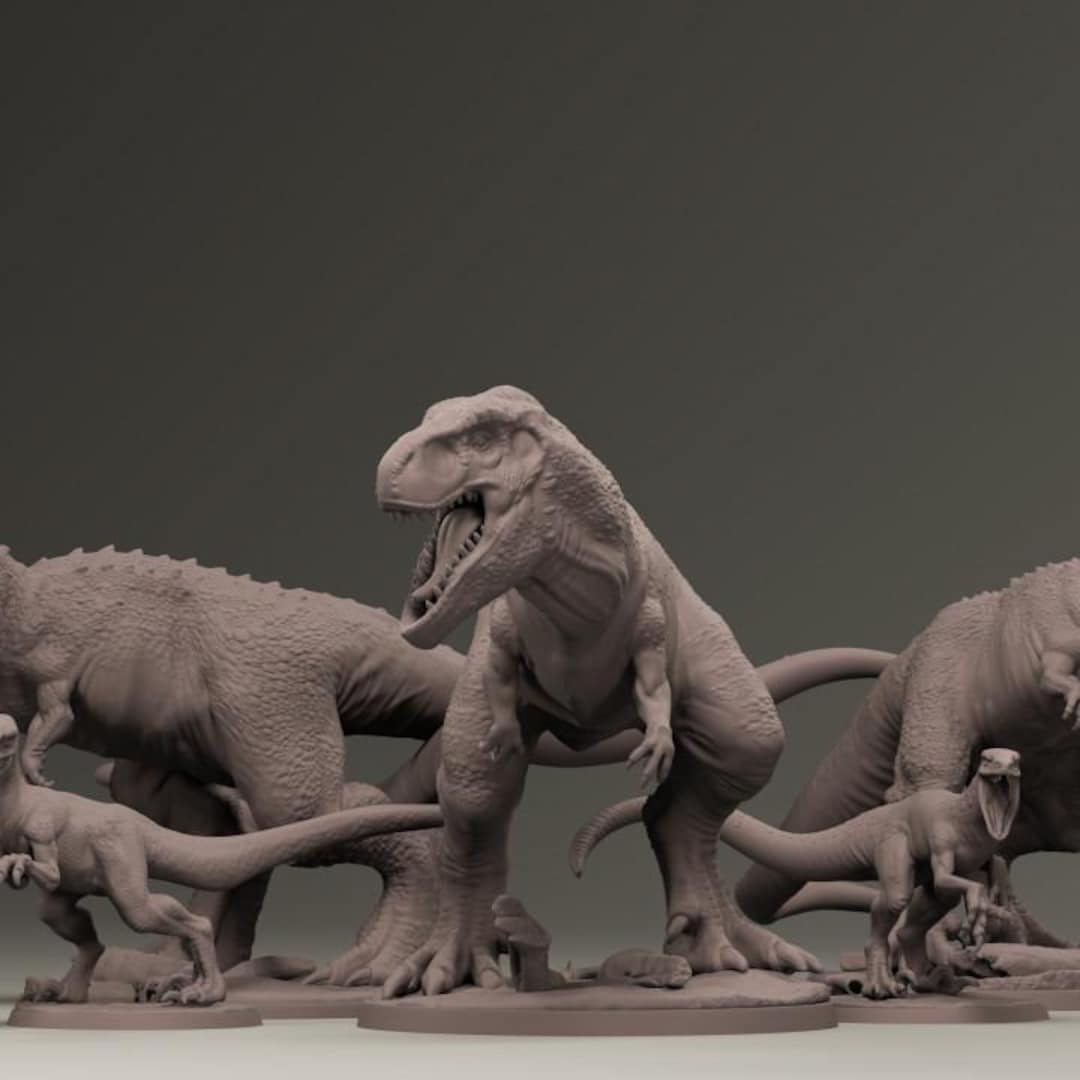 T-rex 32mm/28mm (dinoworld) Fantasy Gaming RPG | Wargaming Gift ...