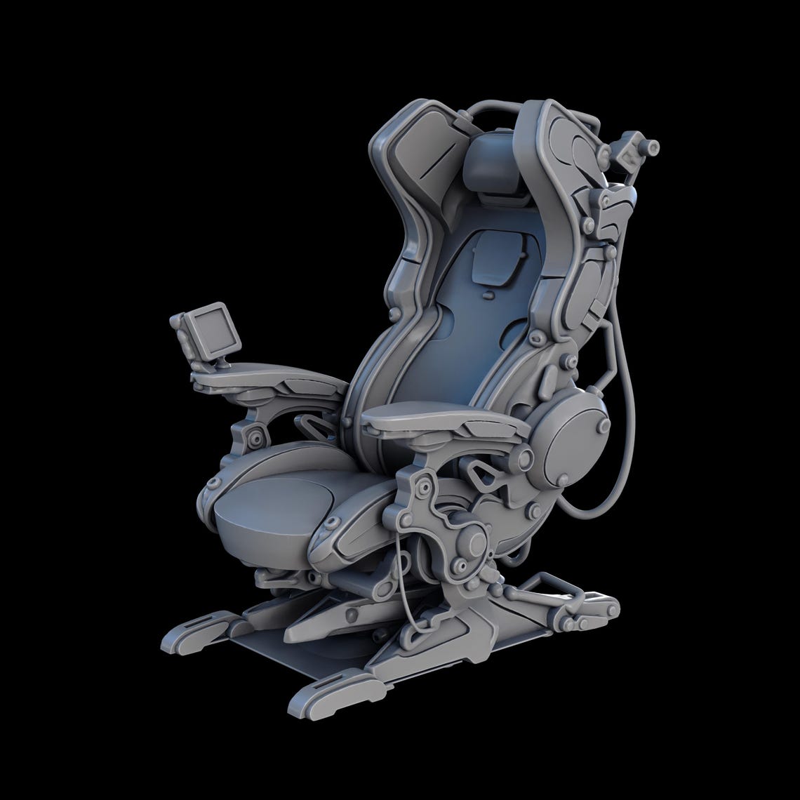 Chairs 32mm (stlminibits) Cyberpunk | Sci-fi Props | Scenery Terrain ...