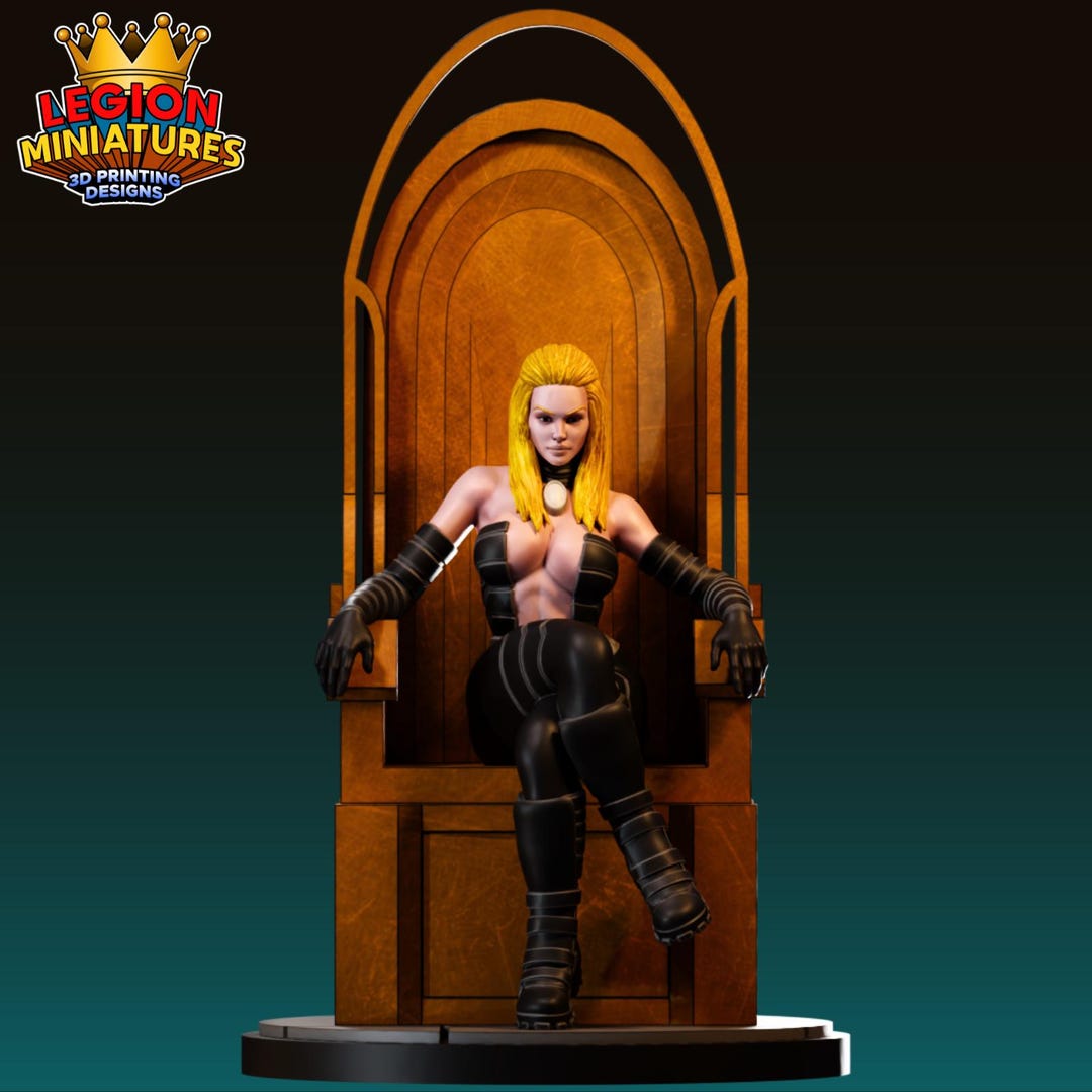Lady Mastermind 40mm/70mm Fan Art (legion Miniatures) Crisis Protocol ...