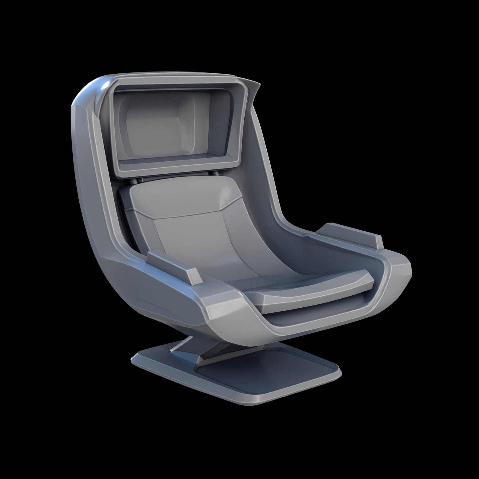Chairs 32mm (stlminibits) Cyberpunk | Sci-fi Props | Scenery Terrain ...