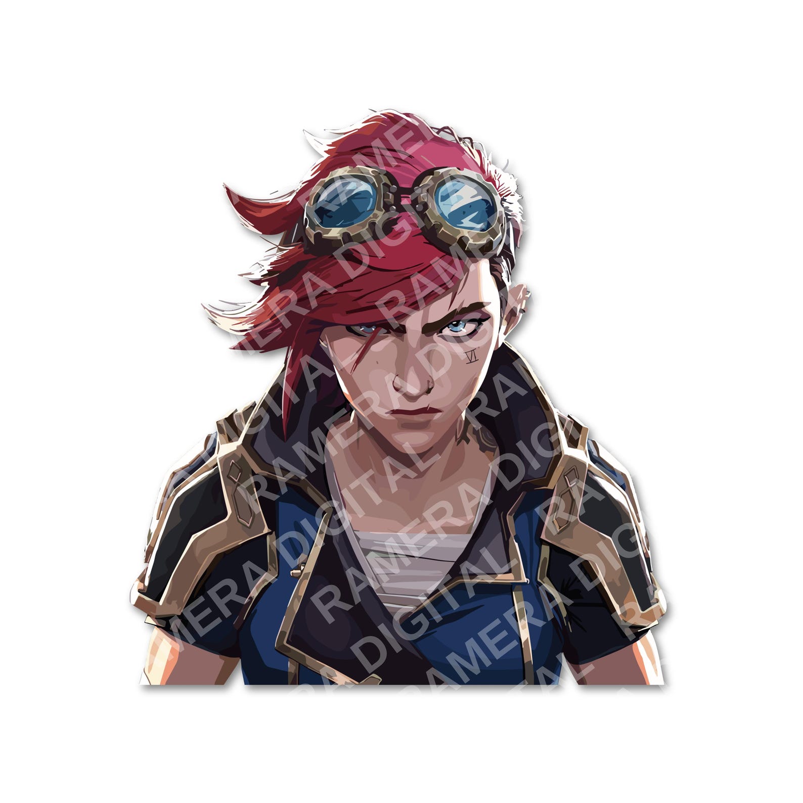 Arcane Vi Shirt Design, Vi Png, Svg Ai Eps Clipart Design, League of ...