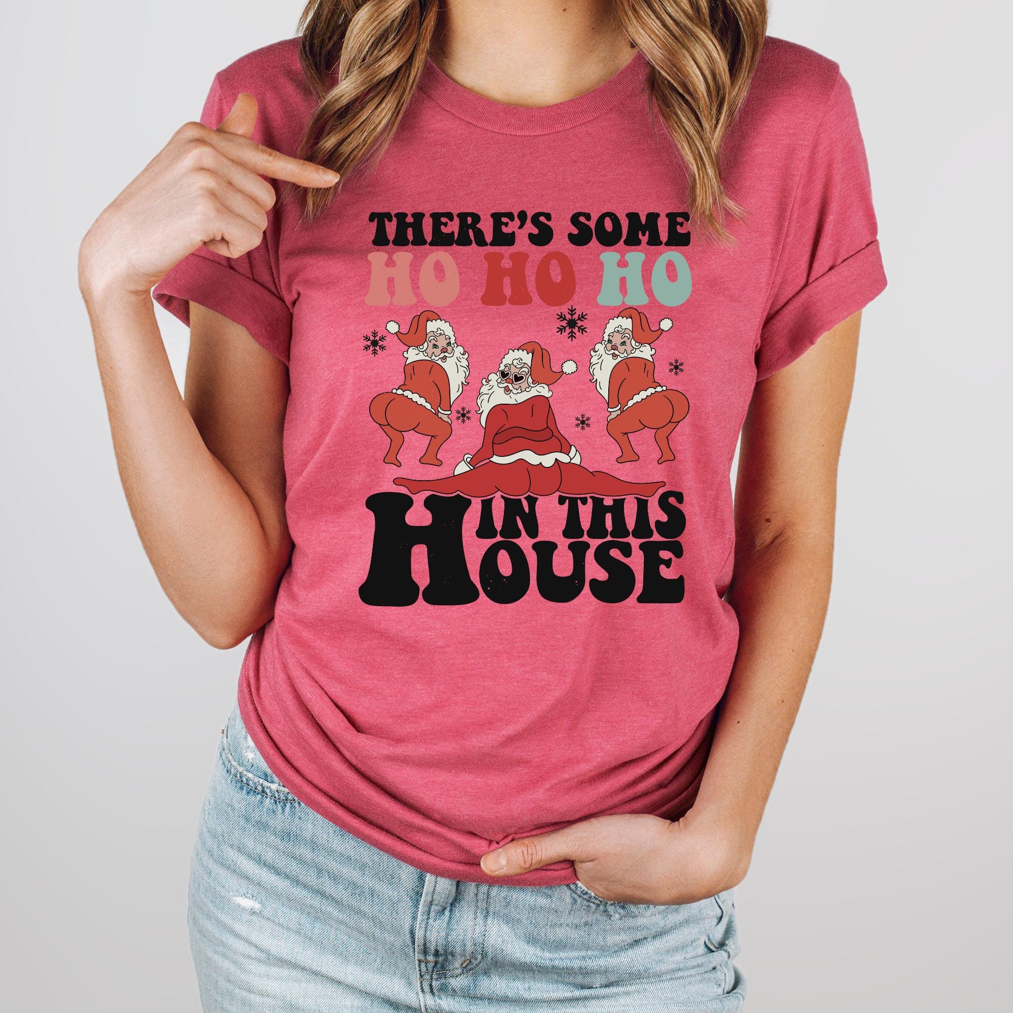 Funny Rude Santa Digital Clipart - Ugly Christmas PNG Design for ...