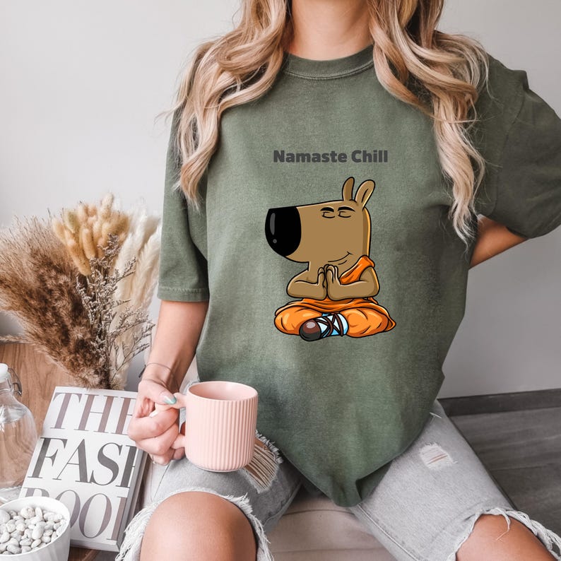Namaste Chill Design Png, Deep Meme Png, Meme Png, Chill Guy SVG, Meme ...