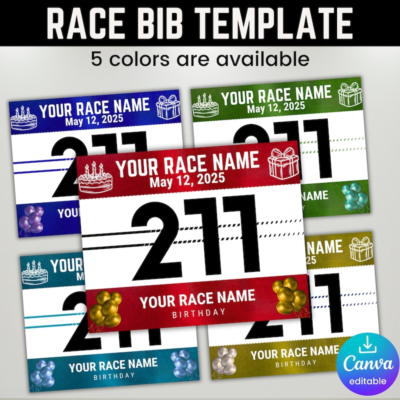 Race Bib - Etsy