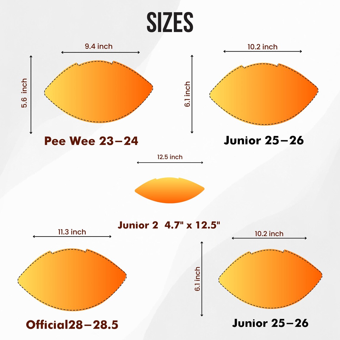 Football Panel Template, Custom Photo Football Wrap, Football Ball ...