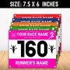 Editable Race Bib Templates, 7 Running Race Bib Templates Included ...