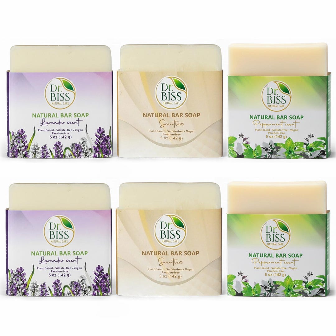 Natural Soap Bar Bundle - Artisan Scent Variety Pack - Etsy
