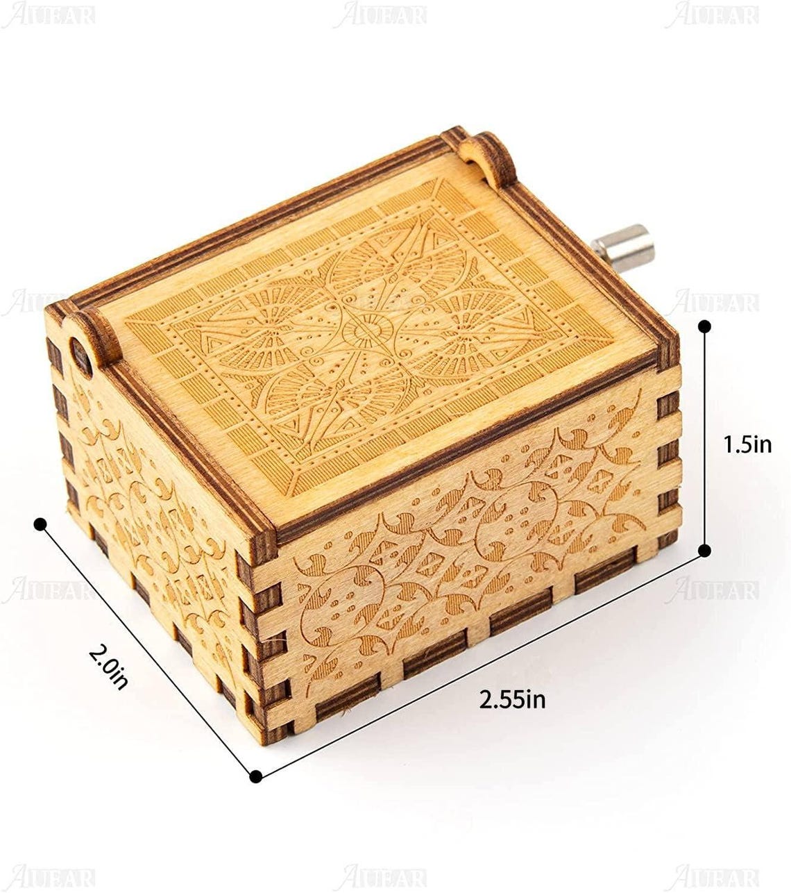 The Legend of Zelda Music Box Hand Crank Wooden Musical Box Unique Gift ...