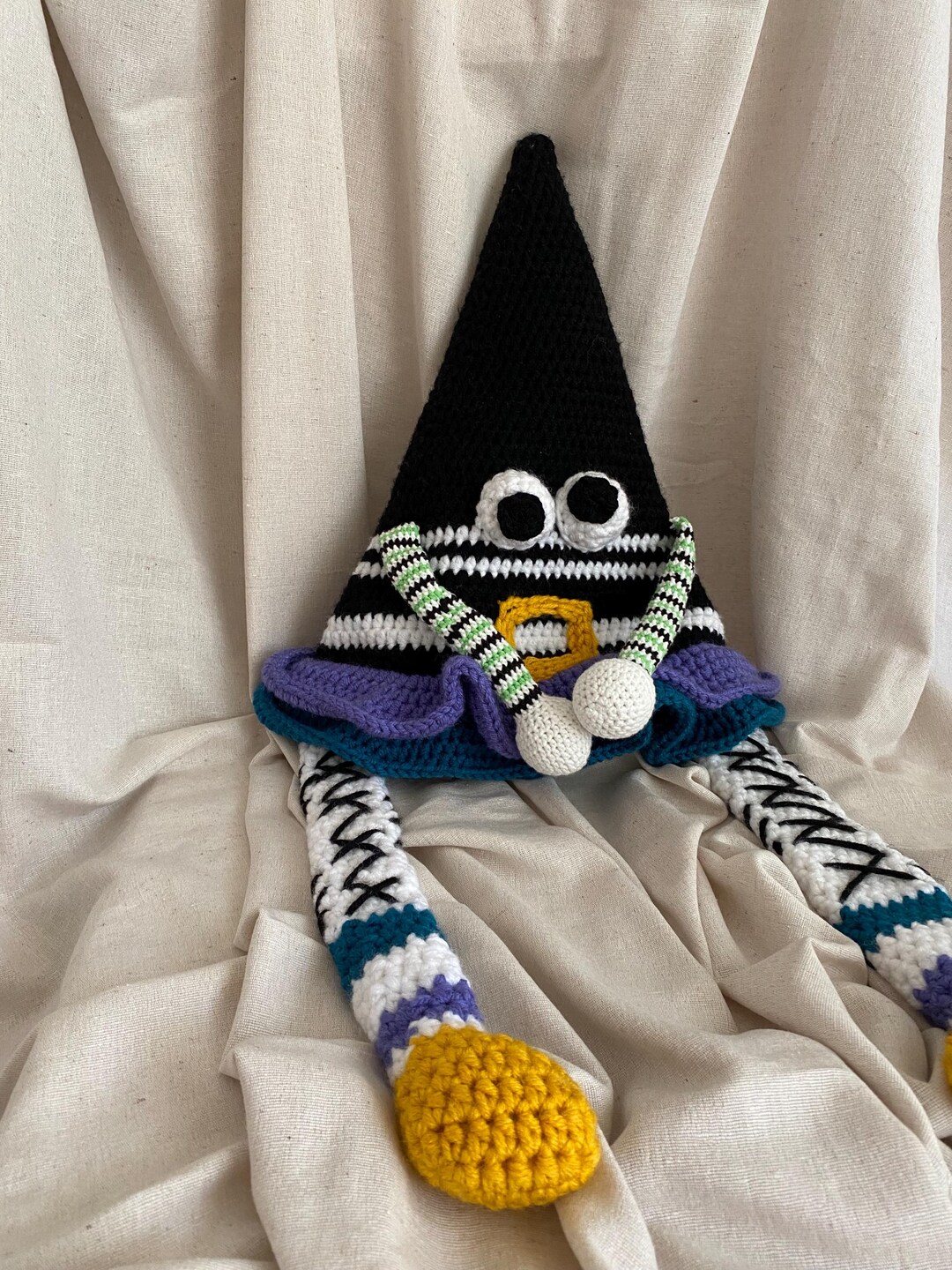 Spooky Cute: Halloween Monster Hat Knitting Pattern PDF. - Etsy