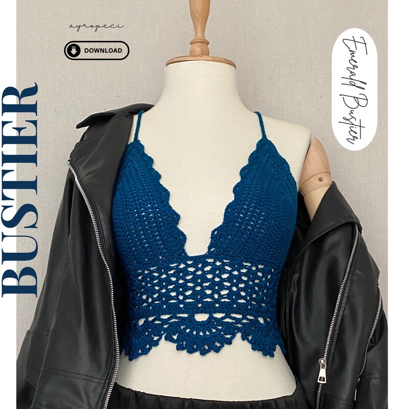 Crochet Bustier - Etsy