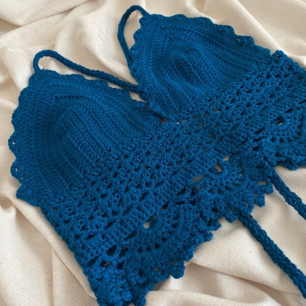 Crochet Bustier - Etsy