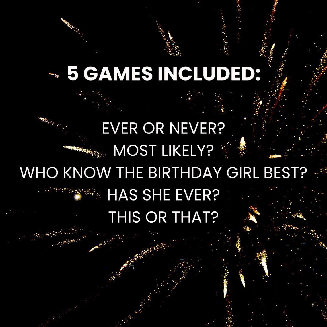 Editable Teen Birthday Party Games Quiz Tween Sleepover Games Birthday ...