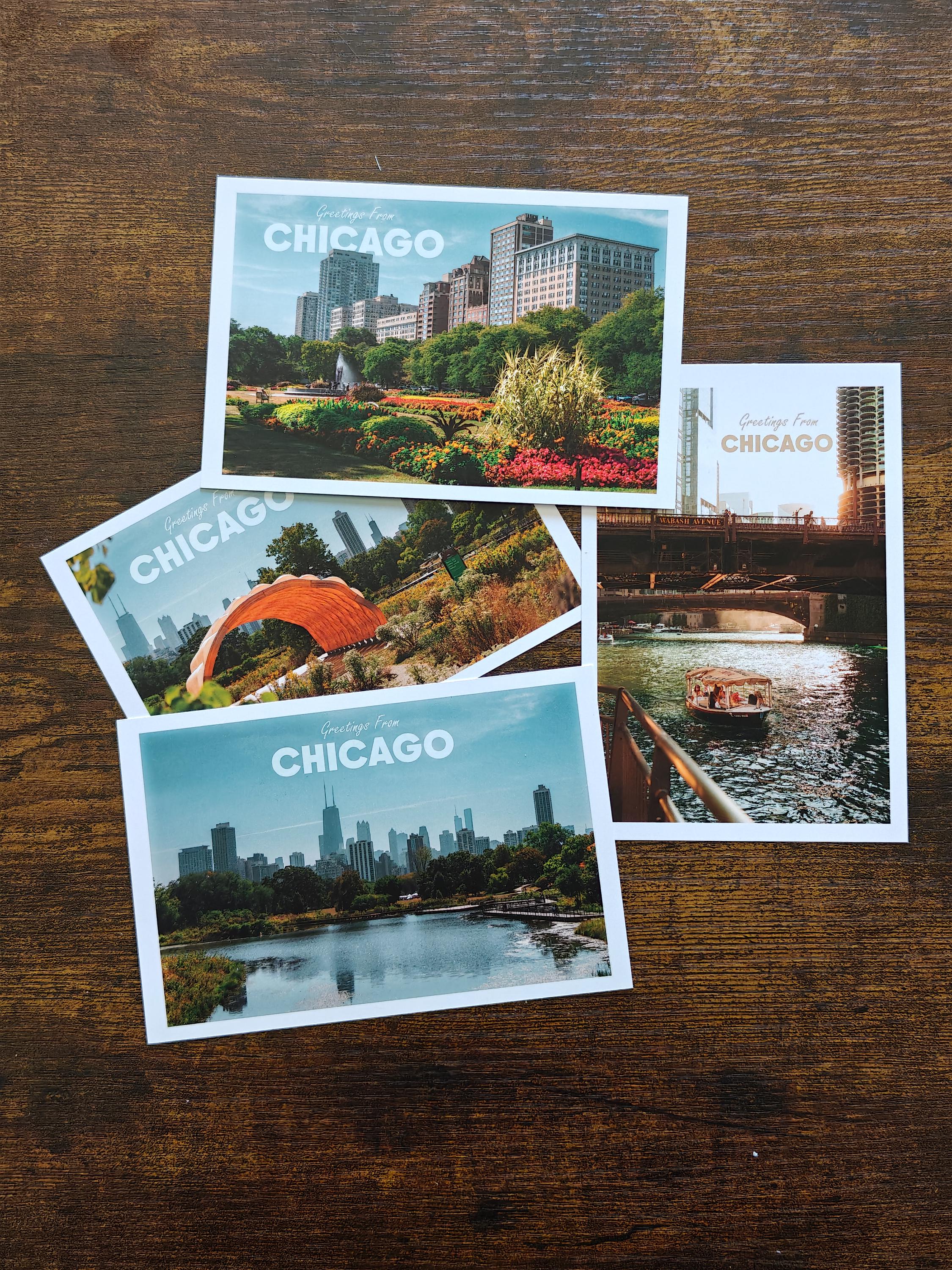 Chicago Postcard Set | 4x6 | Photos of Chicago | Illinois Postcards ...