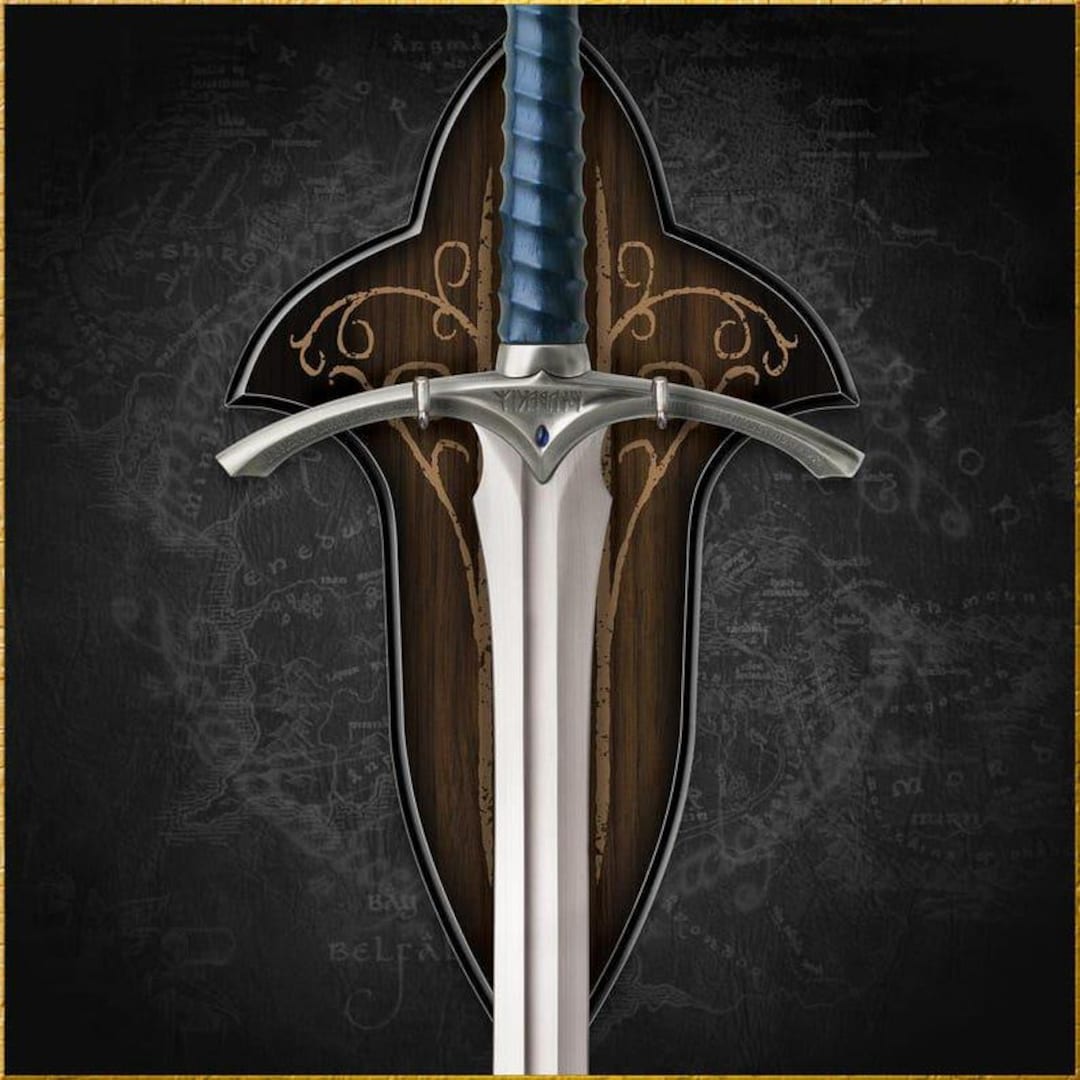 Handmade Thorin Oakenshield Regal Sword, King Elessar Sword, Glamdring ...