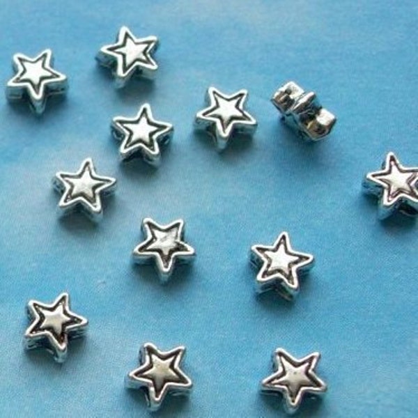 Tiny Star Beads - Etsy