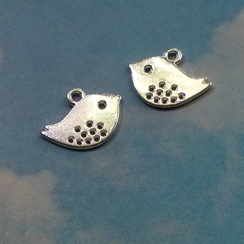 Bird Charm - Etsy