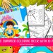 Hello Summer Coloring Pages for Kids.30 Printable Summer Coloring Pages ...