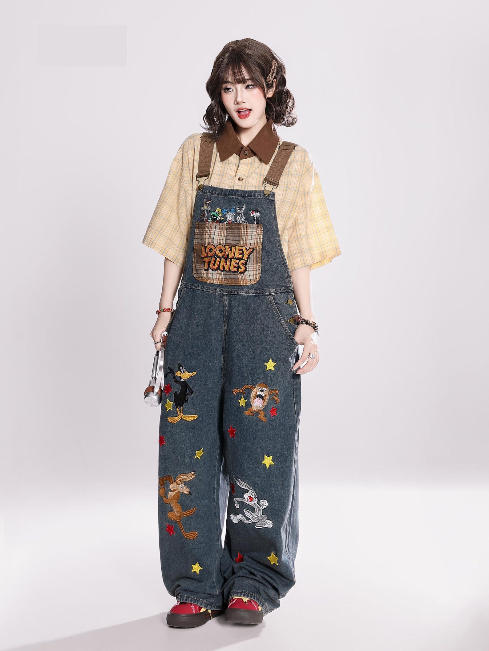 Vintage LN Denim Overalls, Oversized Womens Overalls, Women's Denim ...