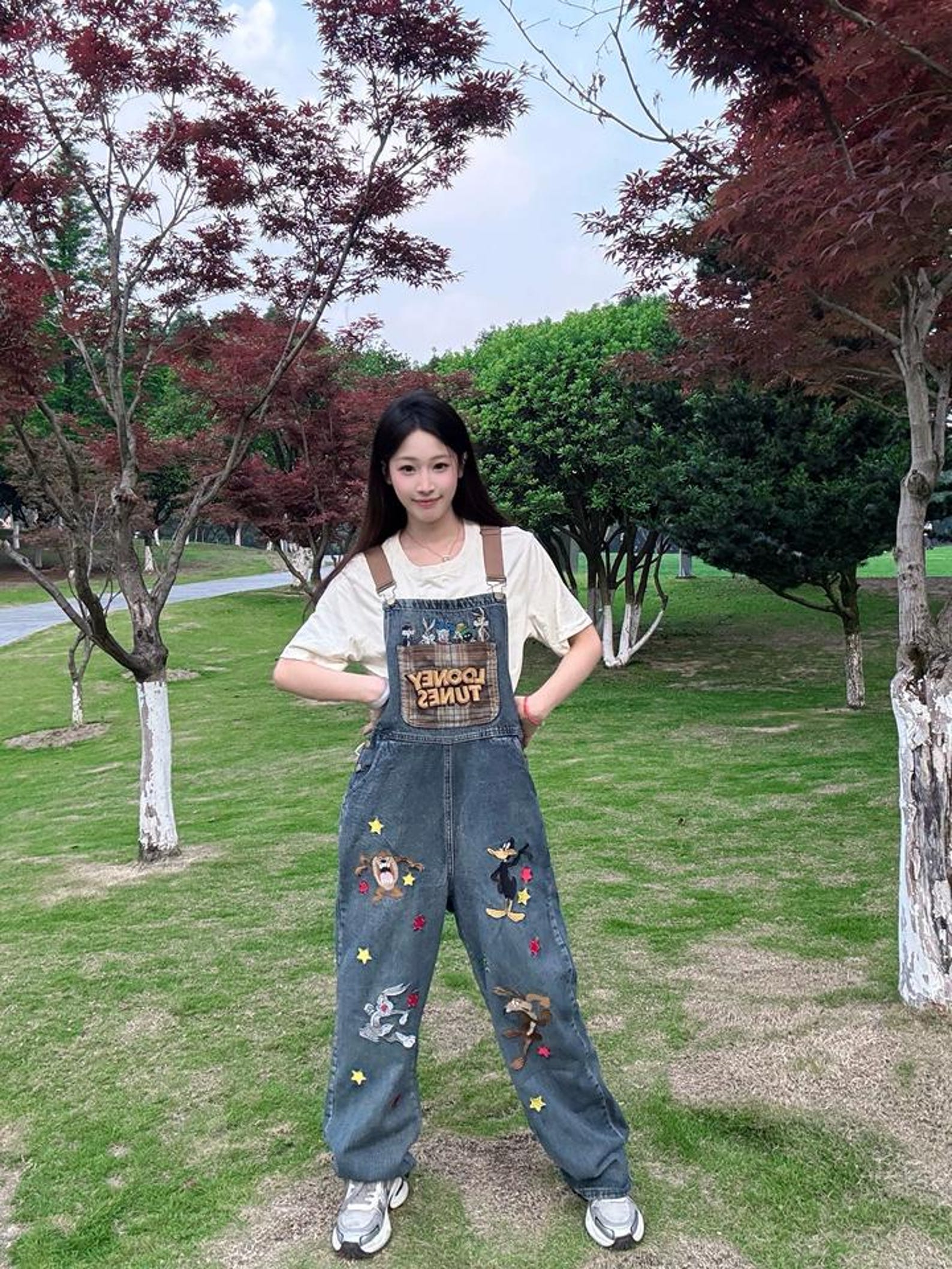 Vintage LN Denim Overalls, Oversized Womens Overalls, Women's Denim ...
