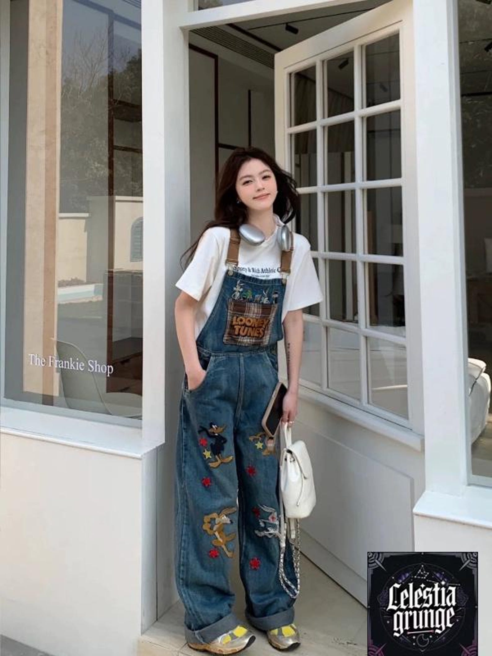 Vintage LN Denim Overalls, Oversized Womens Overalls, Women's Denim ...
