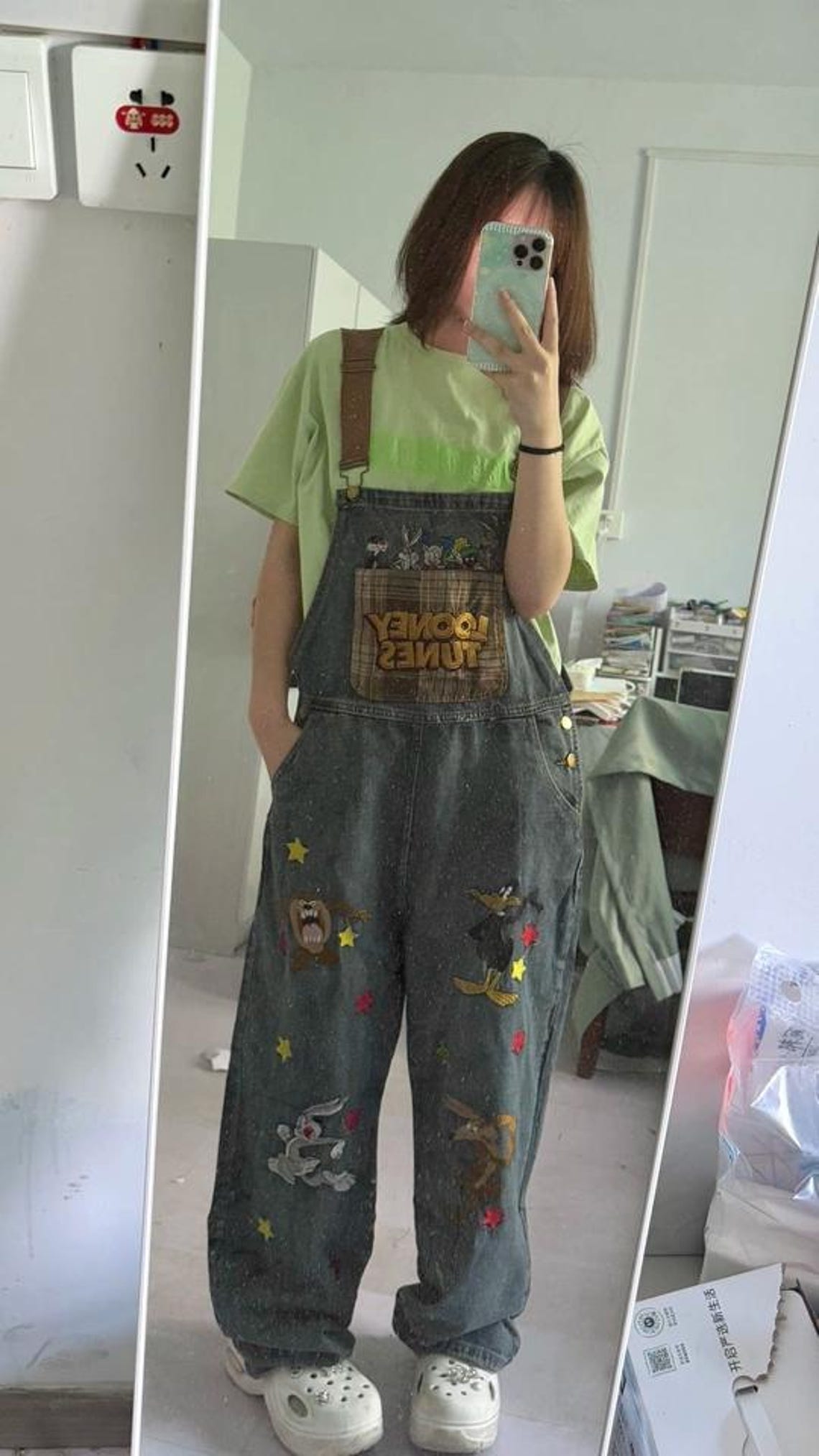 Vintage LN Denim Overalls, Oversized Womens Overalls, Women's Denim ...