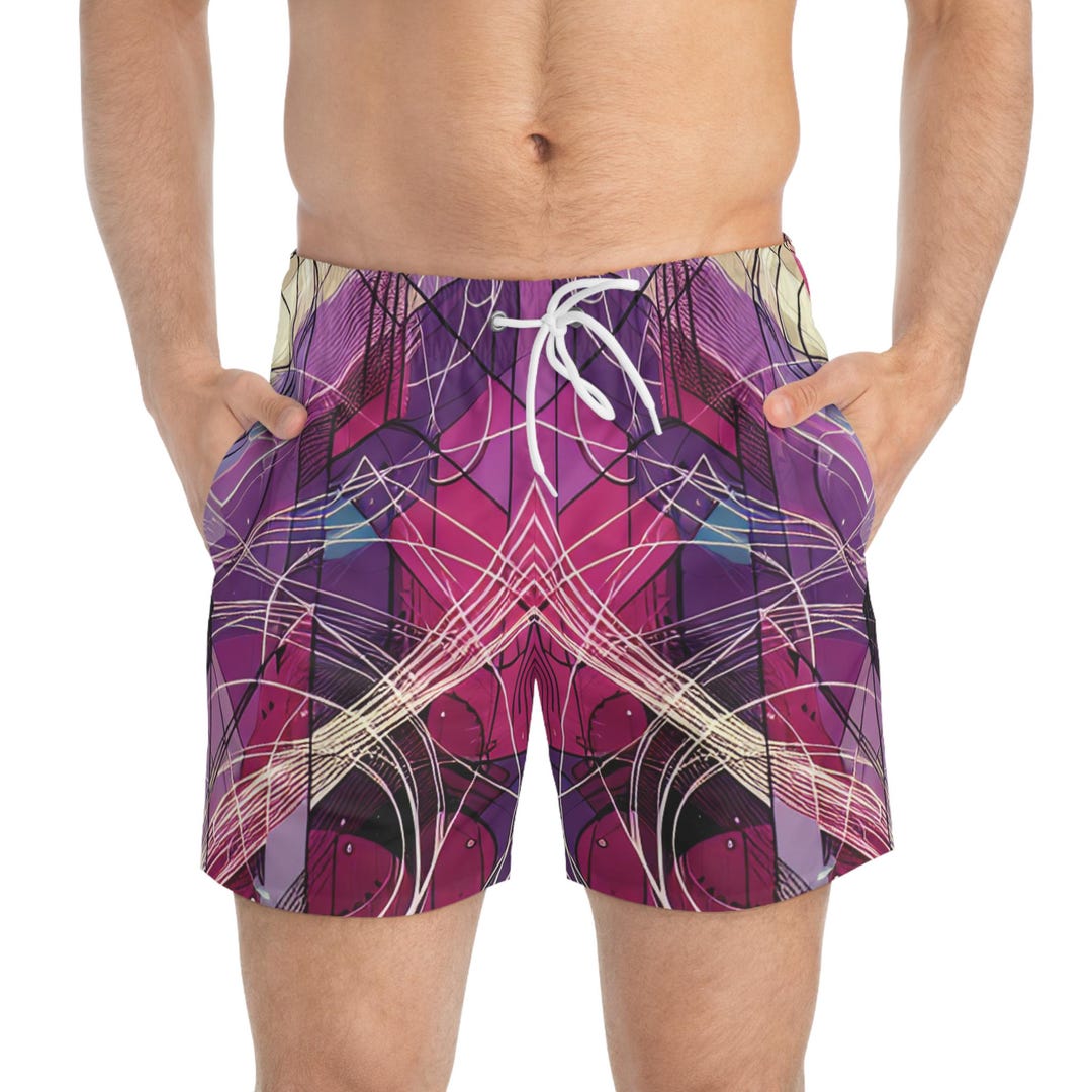 Mens Swim Trunks, Beach Shorts for Men, Swimwear, Summer Apparel, Pool ...