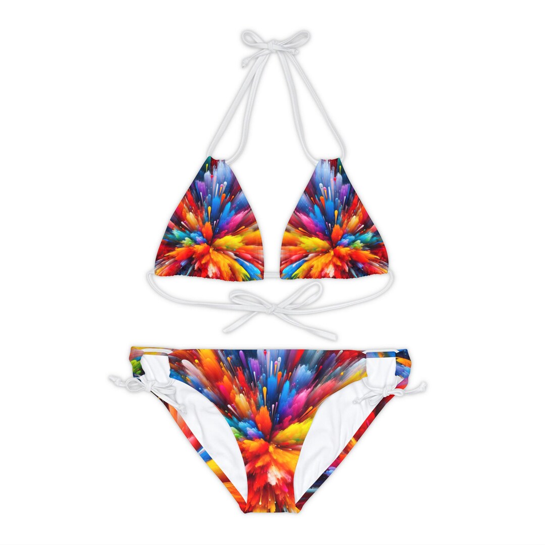 Beach Babe Bikini Set, Swimwear, Bathing Suit, Pool Party Two-piece ...