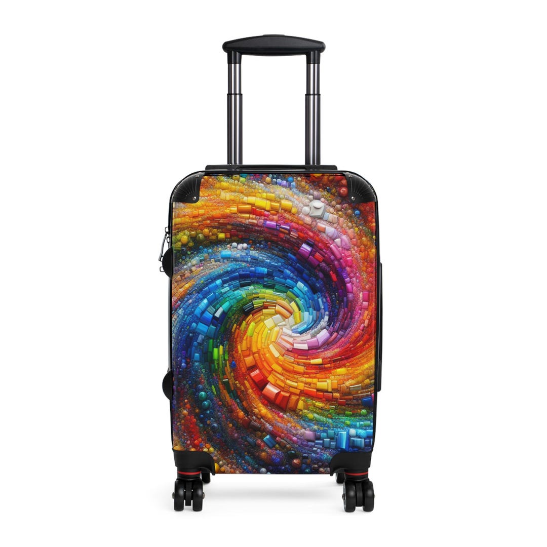 Travel in Style With This Vibrant and Durable Suitcase. Perfect for ...
