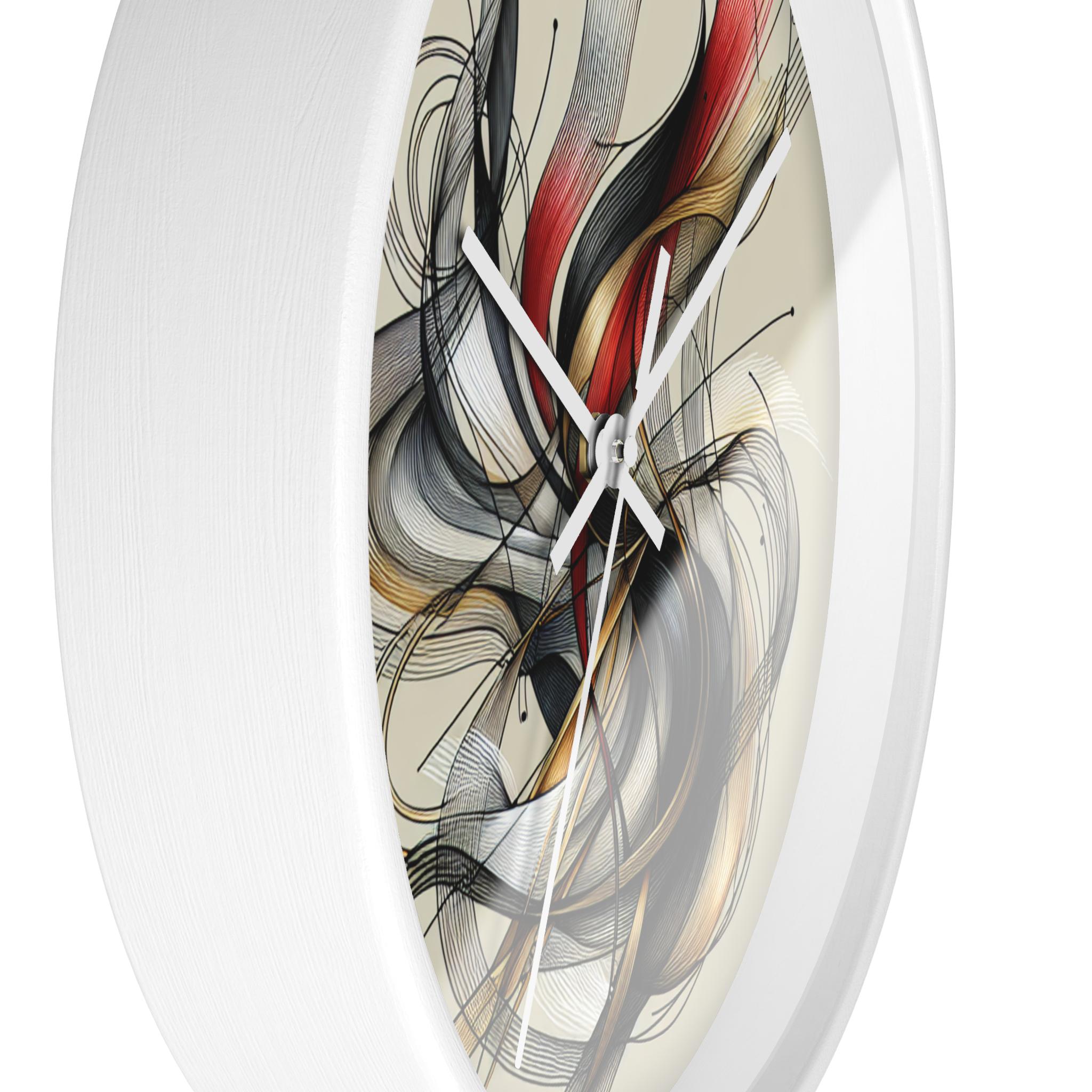 Rustic Farmhouse Wall Clock, Large Retro Vintage Round Clock, Unique ...