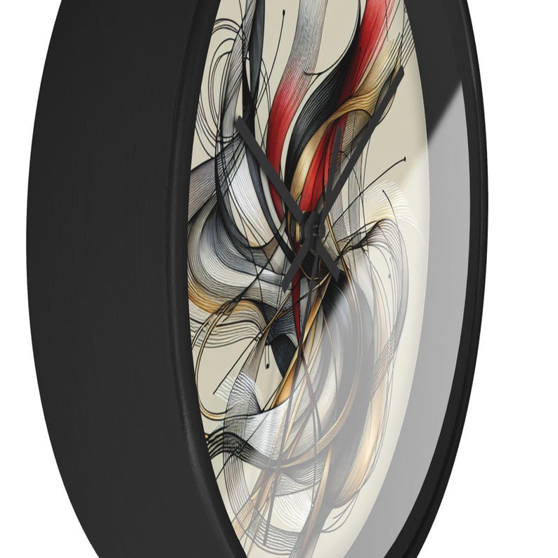 Rustic Farmhouse Wall Clock, Large Retro Vintage Round Clock, Unique ...