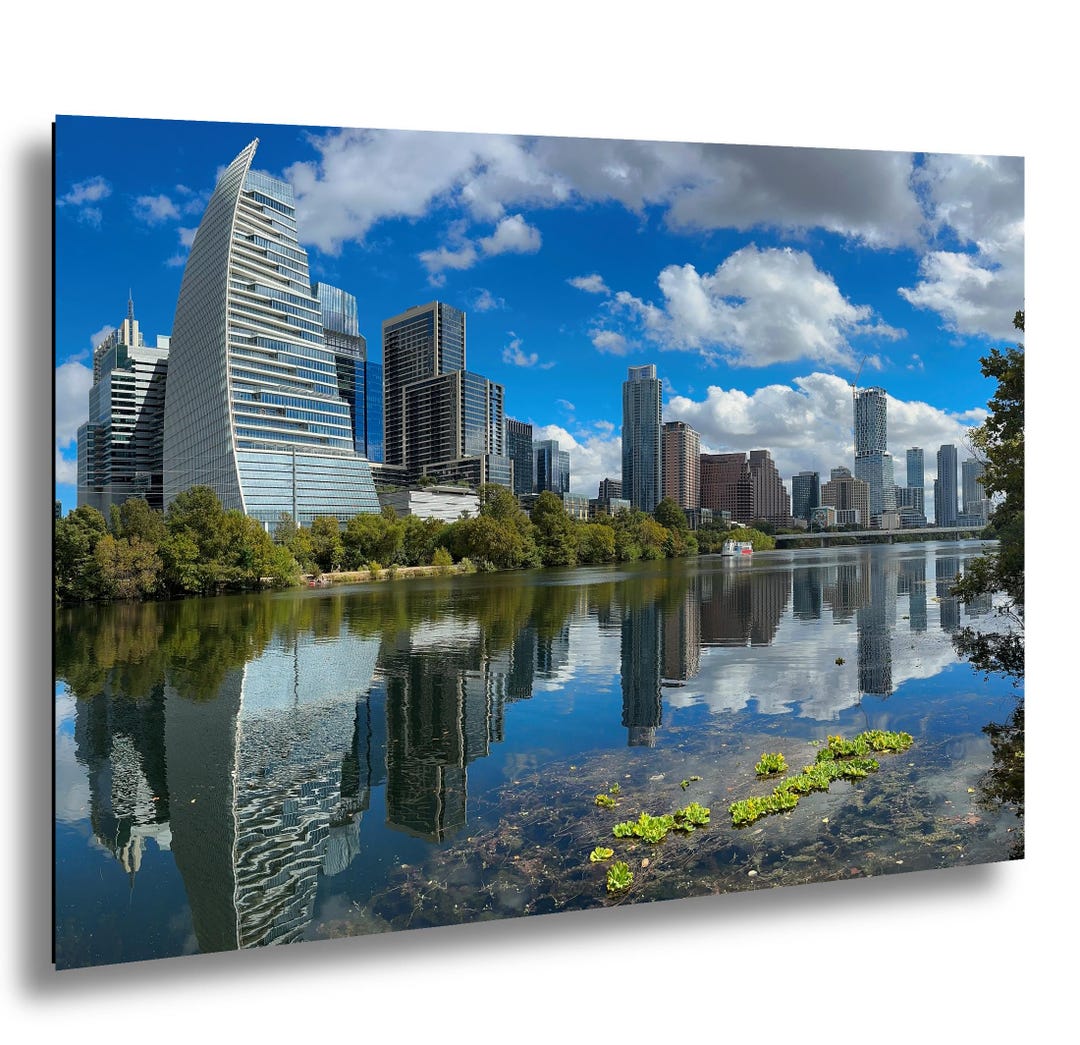 Austin Riverside, Austin Cityscape - Etsy