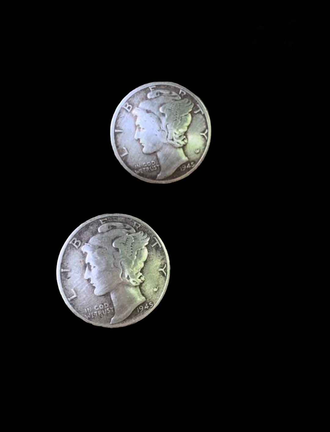 Coin Jewelry/unique Dime Earrings/sterling Silver Dimes on Post or Clip ...