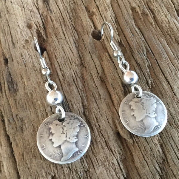 Coin Earrings - Etsy