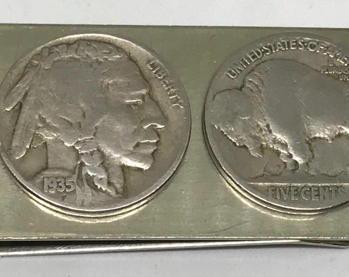 Buffalo Money Clip/indian Head/father’s Day Vintage Coins/nickle Money ...