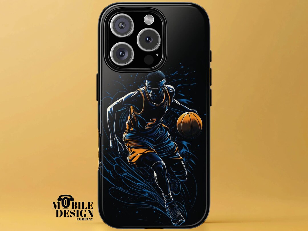 Basketball Phone Case for iPhone 17 16 15 14 13 Pro Max, Samsung Galaxy ...