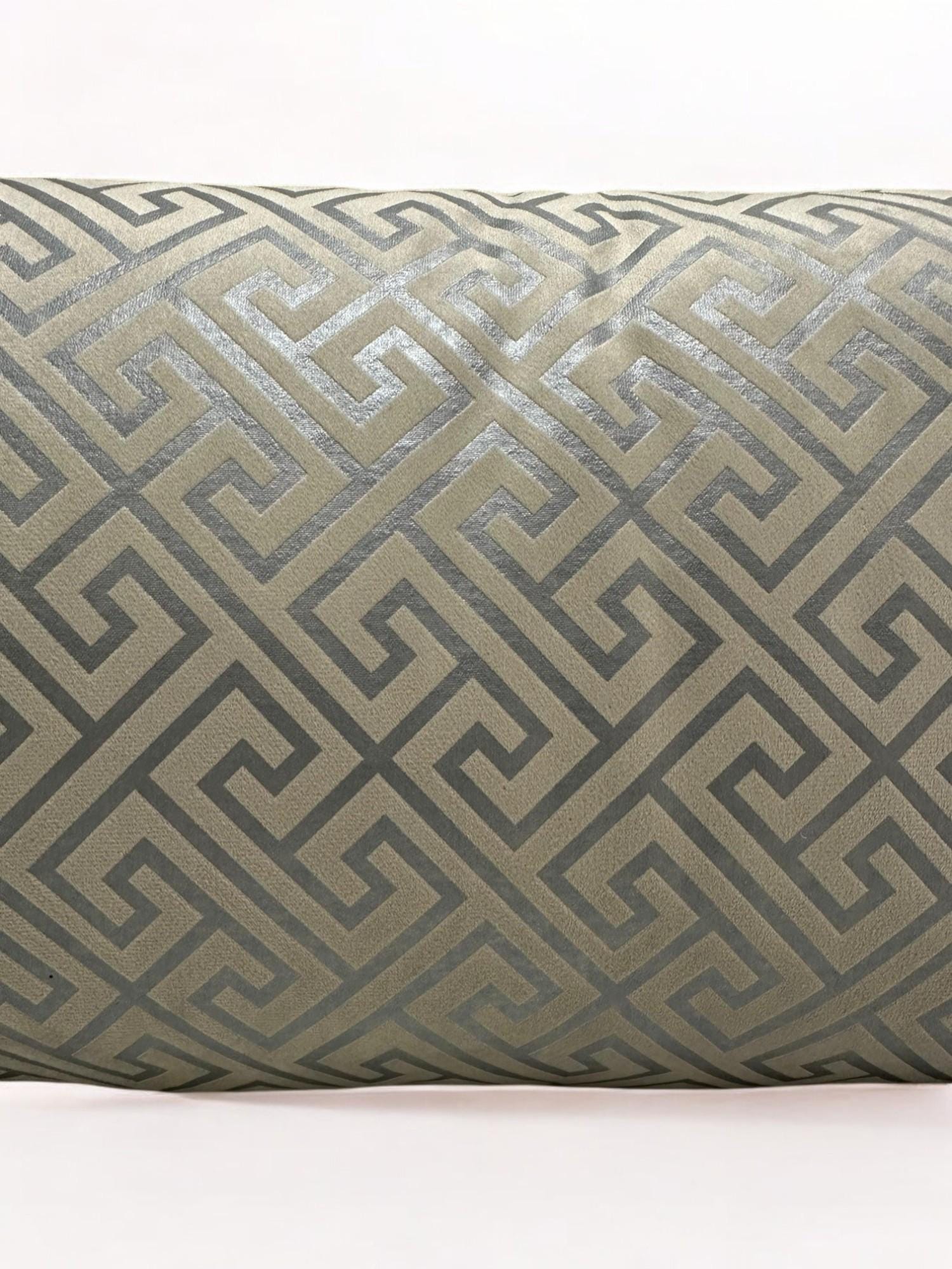 Big Size Greek Key Design Pillow Covers, Greek Key Throw Pillows for ...