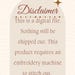 MS RACHEL Embroidery Design File PES Dst Instant Download, Toddler ...