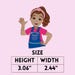 MS RACHEL Embroidery Design File PES Dst Instant Download, Toddler ...